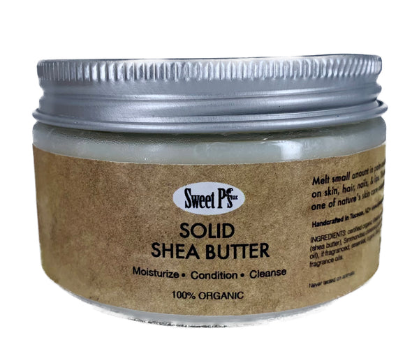 Organic Shea Butters - Solid – sweetpskincare.com