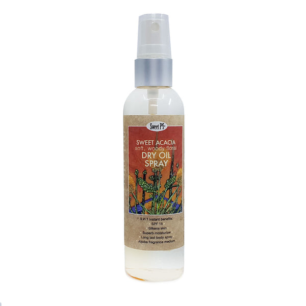 Dry Oil Spray - Sweet Acacia – sweetpskincare.com